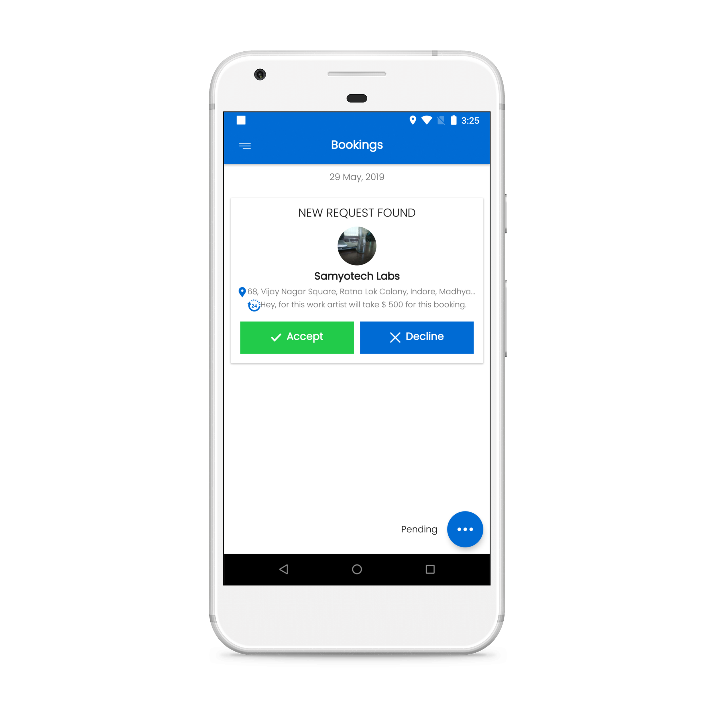 Hire for Work - Fab Artist Android | 2 Apps | Customer App + Artist App + Admin Panel ...